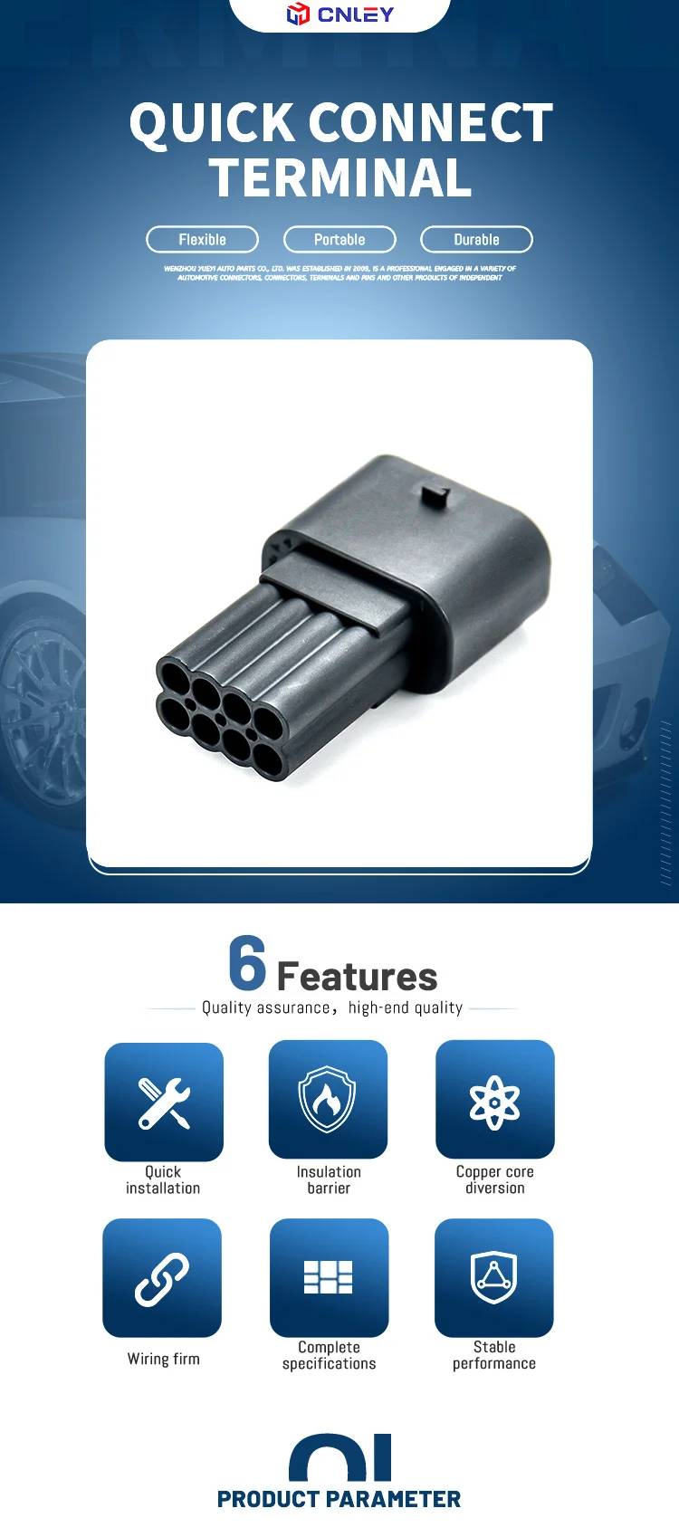 33472-4001 Molex 4-hole Connector, Automotive Taillight High-voltage ...