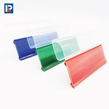 Plastic Pvc L Data Strip Sign Clip Bar Sticky Shelf Mounted Price ...