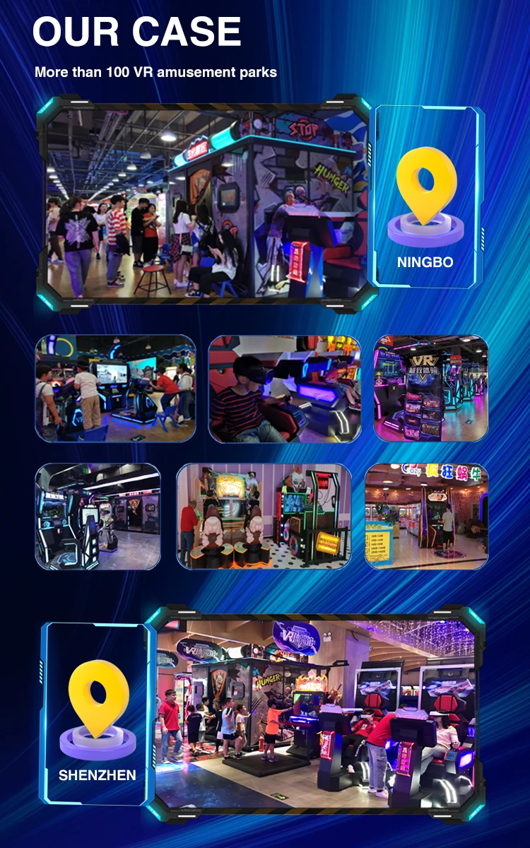 Single Player Shooting Gun Vr Simulator Theme Park Virtual Reality Game Machine For Sale - Buy ...