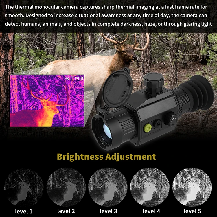 Hunting Thermal Imaging Scope - 384x288 Resolution