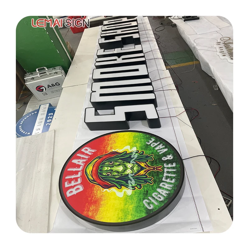 2024 New Advertising Electronic Signs,Rgb Light Decorative Letters ...