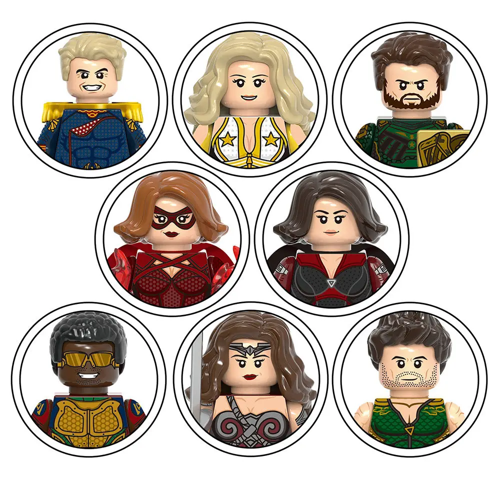 The Boys Homelander The Deep Stormfront Starlight Super Heroes Action ...