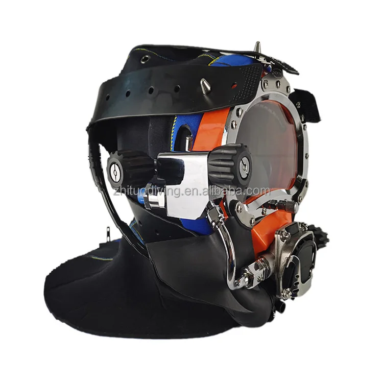 Deep Sea Commercial Diver Helmet - Superior Breathing Performance