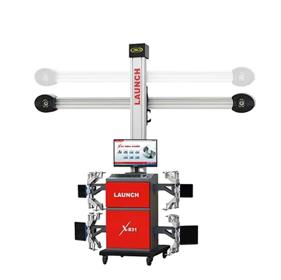 New Arrival Launch X-831S Auto tracking 3D Four wheel alignment Car ...