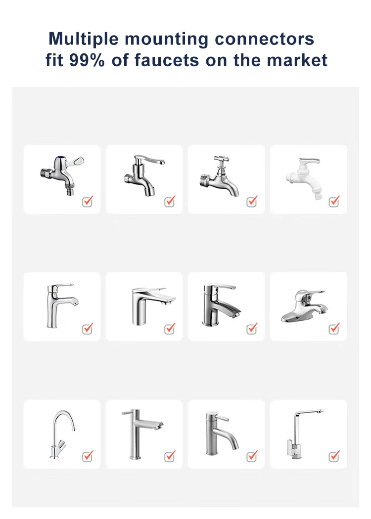 HIDLY Faucet Water Purifier - Easy Installation & Anti-scale