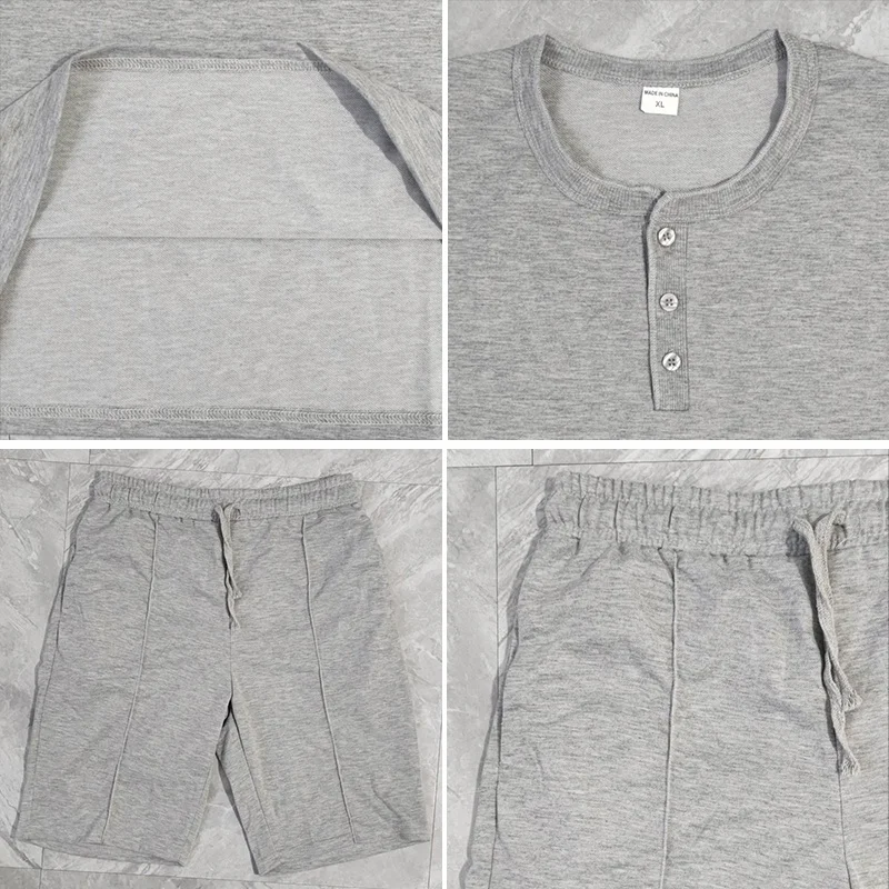 Men Tracksuit Sublimation Summer Two Piece Matching Oversized High ...