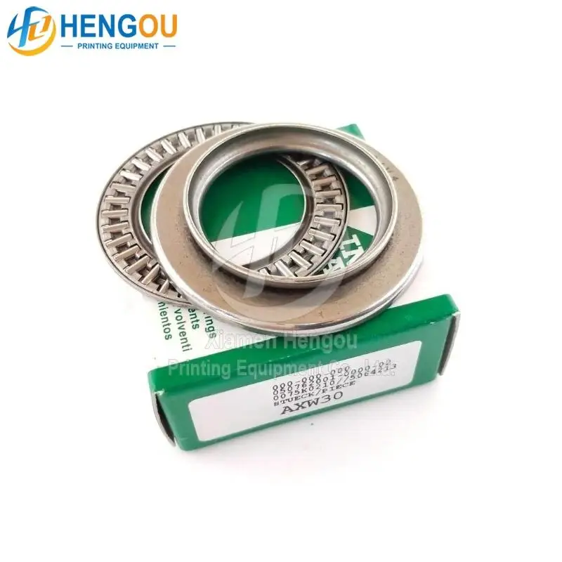 Axw30 Thrust Needle Roller And Cage Assemblies Needle Roller Bearings Printing Machine Parts ...