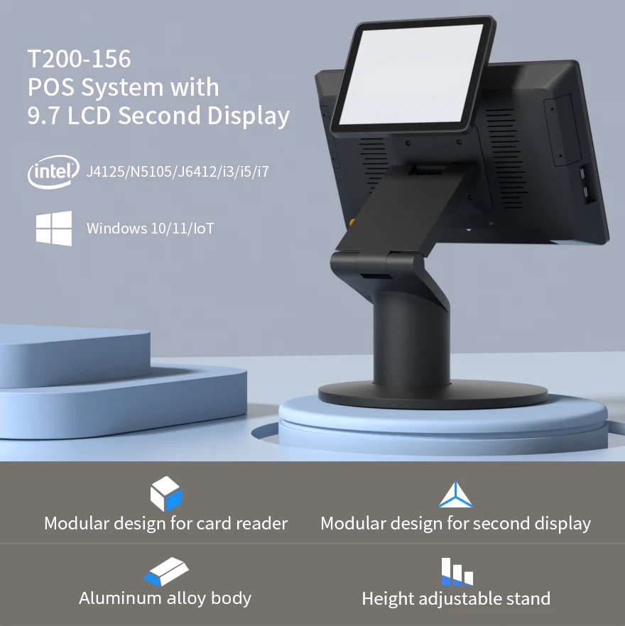 Two Display Best Pos Systems For 2020 Epos All In One Payment Solutions ...