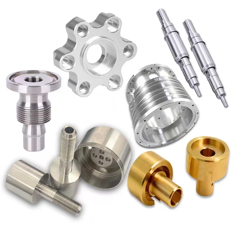 Customized Cnc Stainless Steel Parts Machining Aluminum Spare Small Metal Mechanical Lathe Parts ...