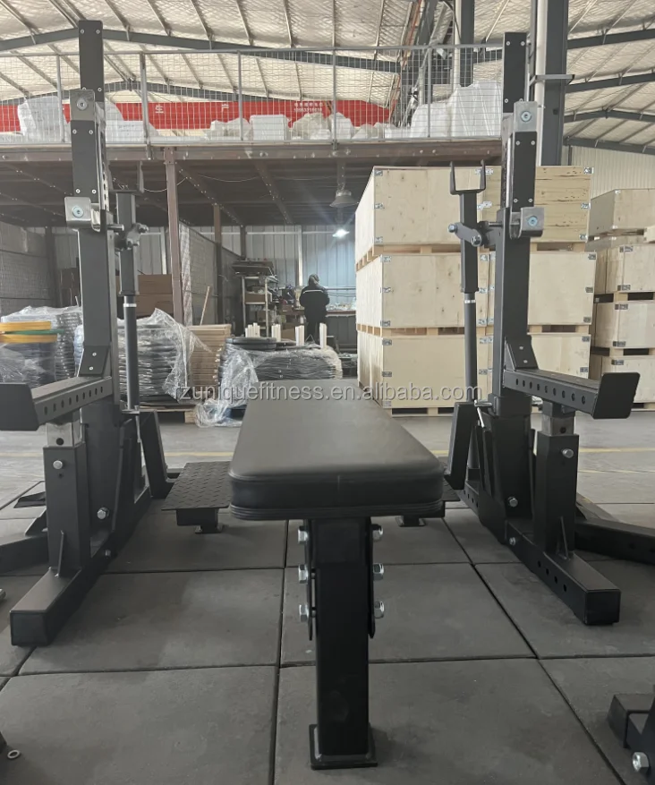 3x3 Squat Steering Fitness Power Rack - IPF Competition Bench