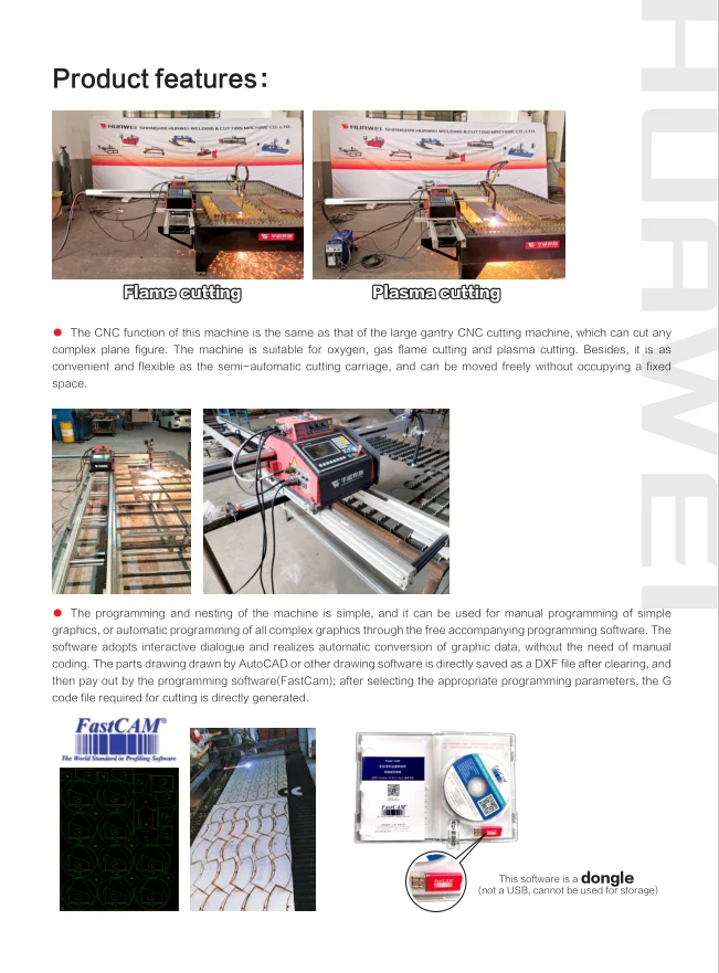 Huawei HNC-1500W-J-3 CNC Machine: Easy to Operate Portable Plasma ...