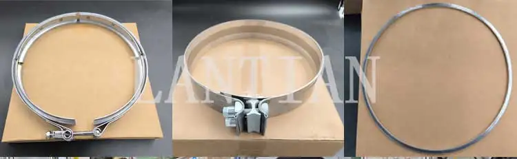 T Bolt V Band Clamp Exhaust DPF for American Truck Service