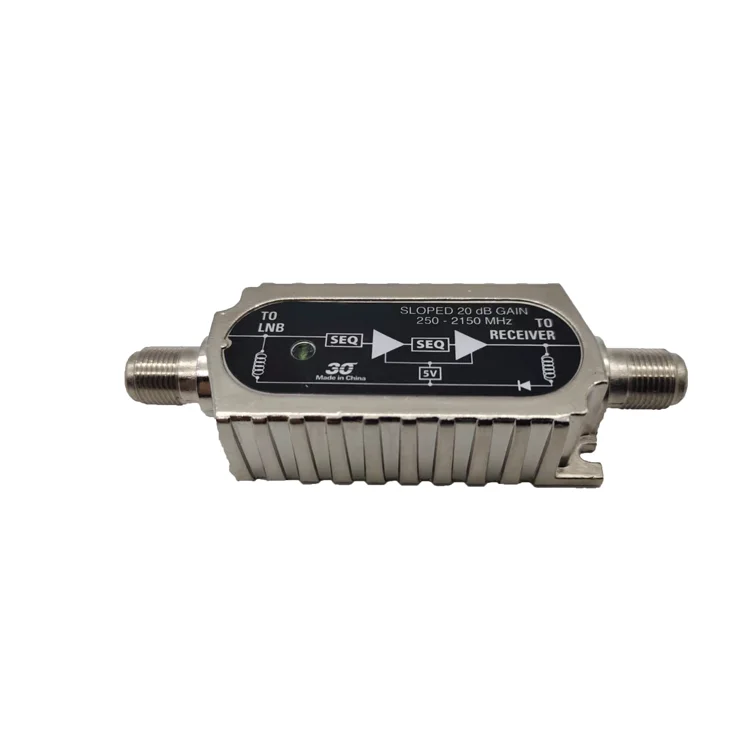 高性能倾斜20db增益250-2150mhz Dbs卫星信号放大器 - Buy 倾斜放大器,卫星信号放大器,卫星放大器 Product on ...