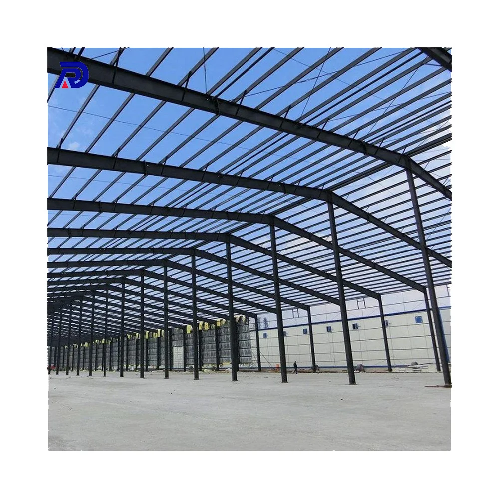 Customized And Easy Build Prefab Metal Frame Steel Storage Building ...