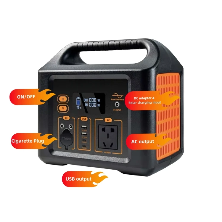 Moneng Outdoor Power Station 600W 1200W 2000W LiFepo4 Lithium Ion ...