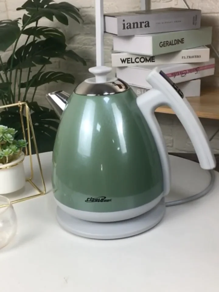 Nordic Kettle 1.7l 'kattle' Thermostat Portable Stainless Steel Kettel ...