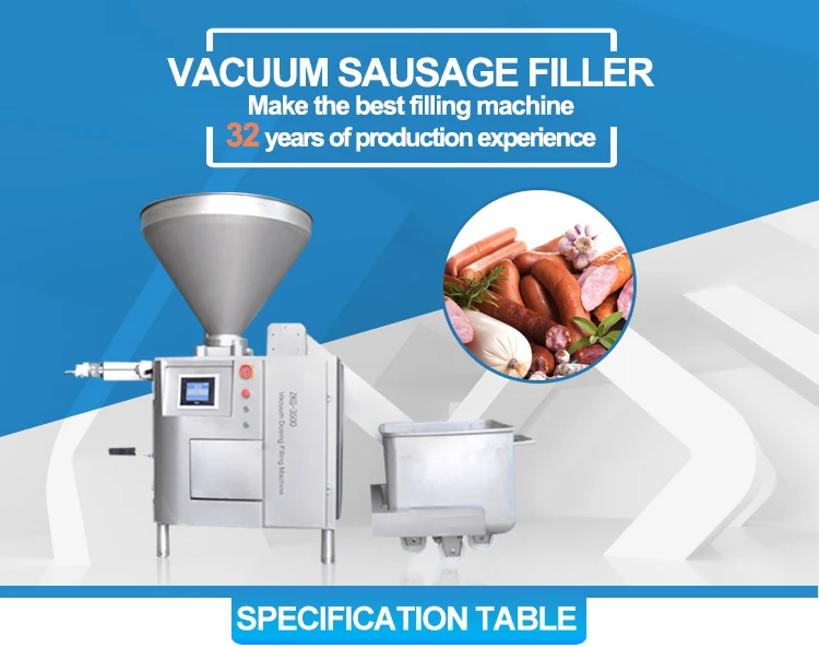 Industrial Automatic Electric Handtmann Sausage Vacuum Sausage Filler ...