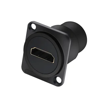 50pcs D Type Chassis Connector D Female Socket Panel Mounted Connector ...