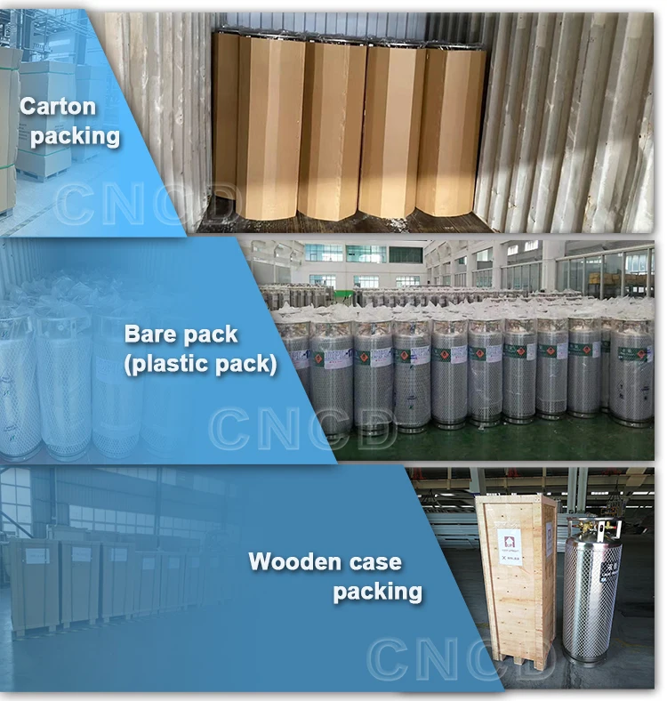 210L 1.37Mpa Vgl Dewar Cylinder Cryogenic Gas Cylinder Dewar Flasks ...