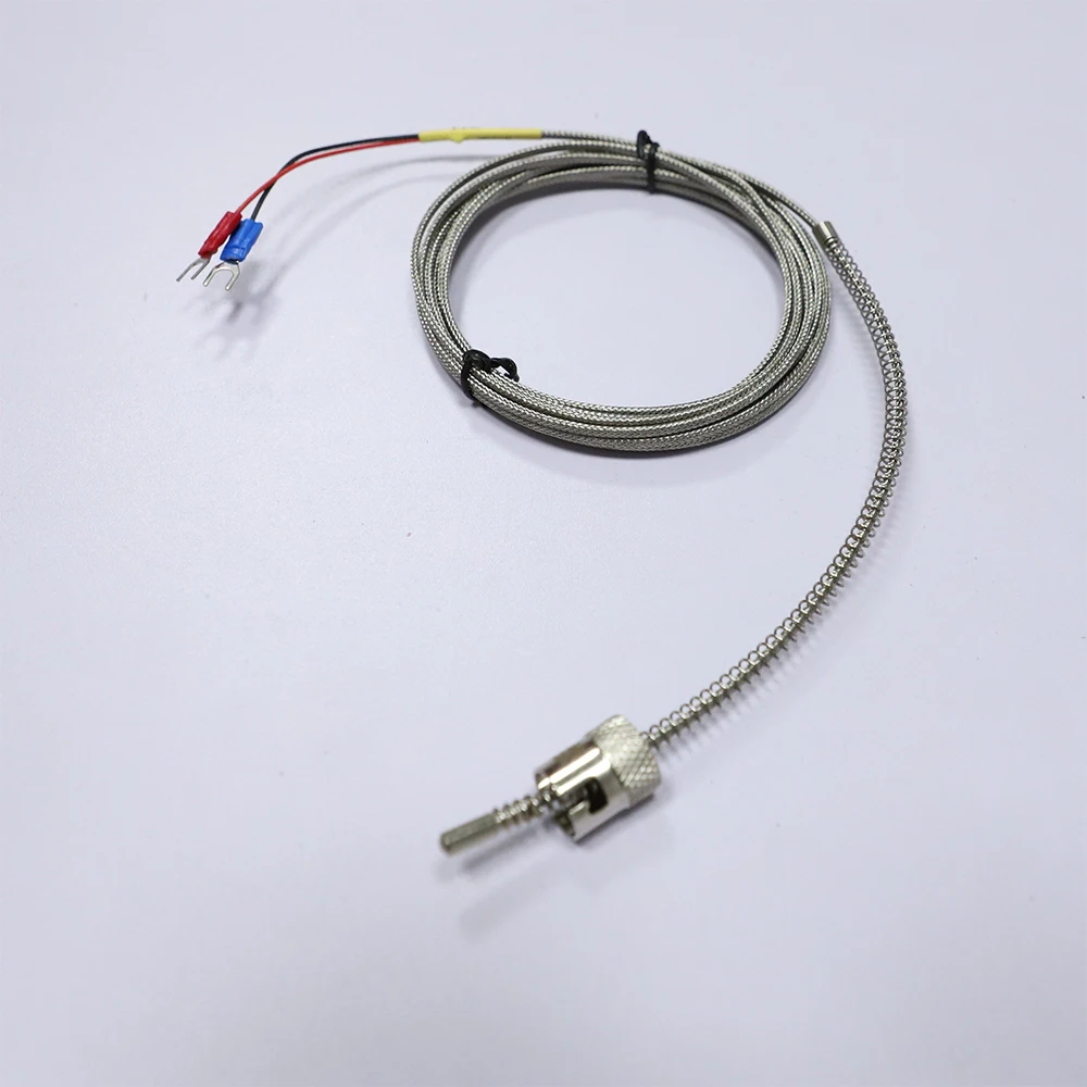 High Temperature Sensor Spring Bayonet Rtd Probe K Type J Type ...