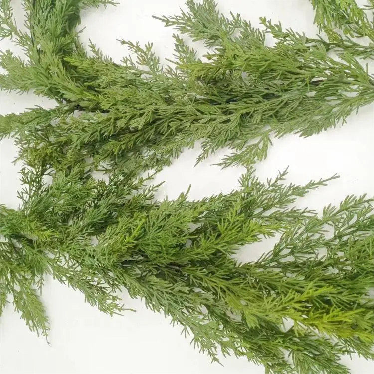 9 FT Real Touch Cypress Garland - Perfect for Holiday Decor