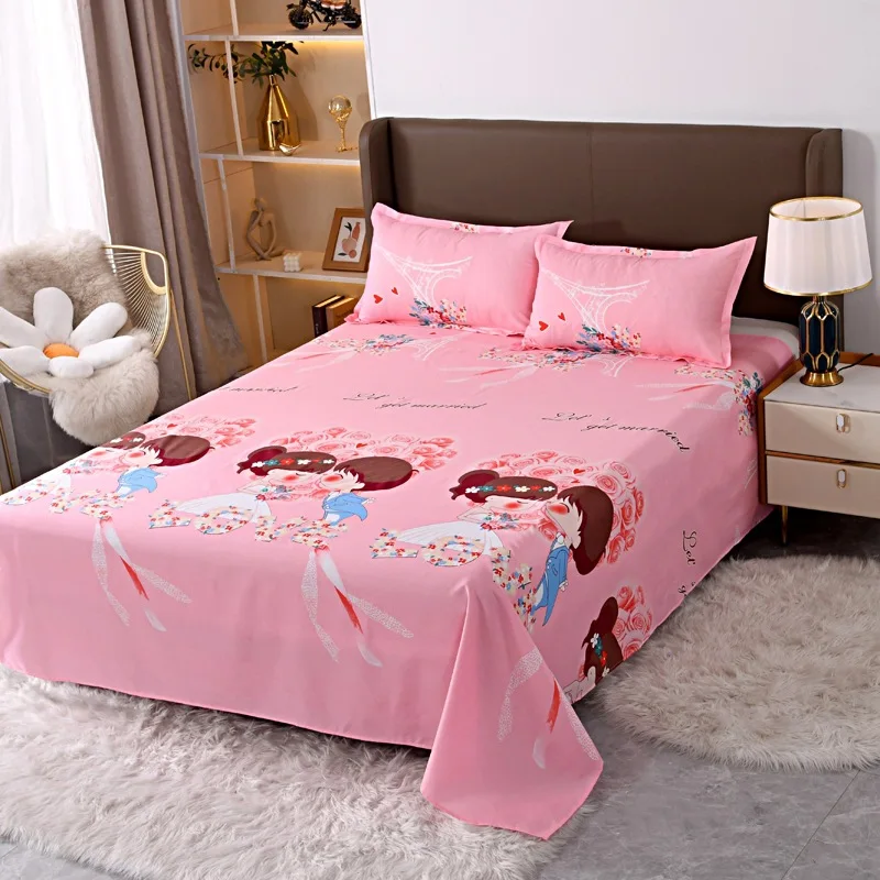 Flat bed sheets store