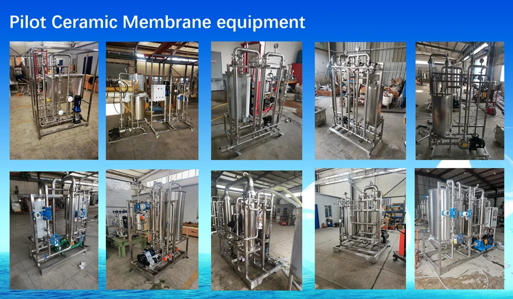 Stainless Steel Housing For Ultrafiltration & Microfiltration Ceramic ...