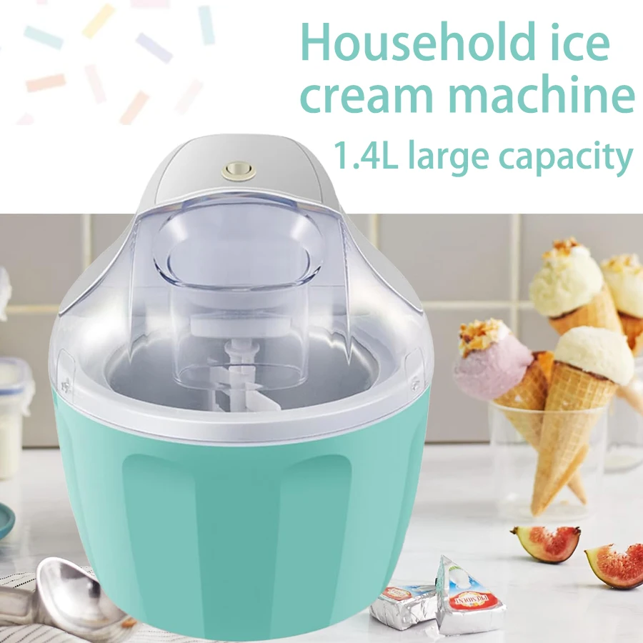 American Standard Plug Mini Ice Cream Roll Machine Homemade Frozen Bowl ...