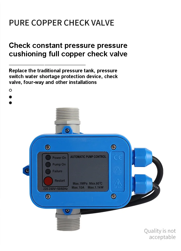 Pressure Control 220v 240v Automatic Water Pump Controller,Multi ...