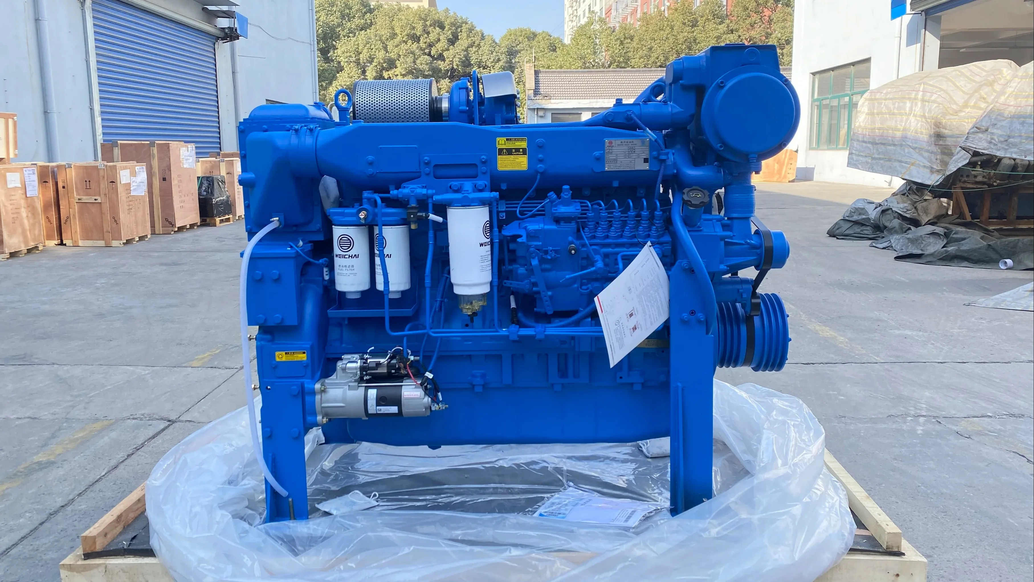 Wd10c326-21 Marine Diesel Engine Turbocharged In-line Water Cooled ...