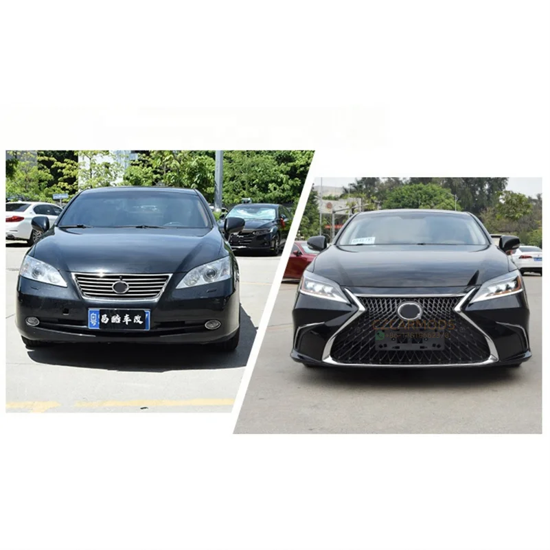 Car Body Kit For Lexus Es Es350 2007-2012 Upgrade 2023 Es Ls Model Look ...