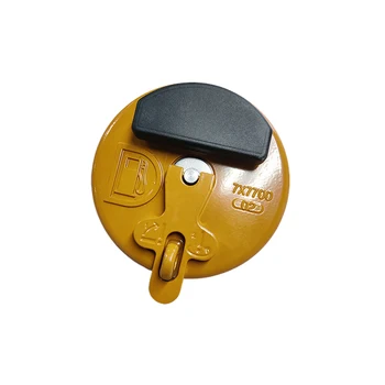 Fuel Filler Door Cover Fuel Tanks Cap With Lock And Key For Excavator ...
