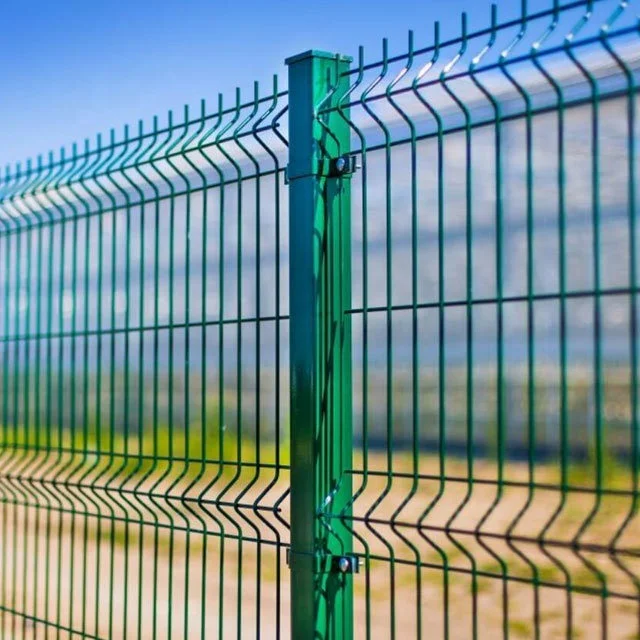 Alibaba.com: Galvanized V-Shaped 3D Curved Welded Wire Mesh Fence Panel ...