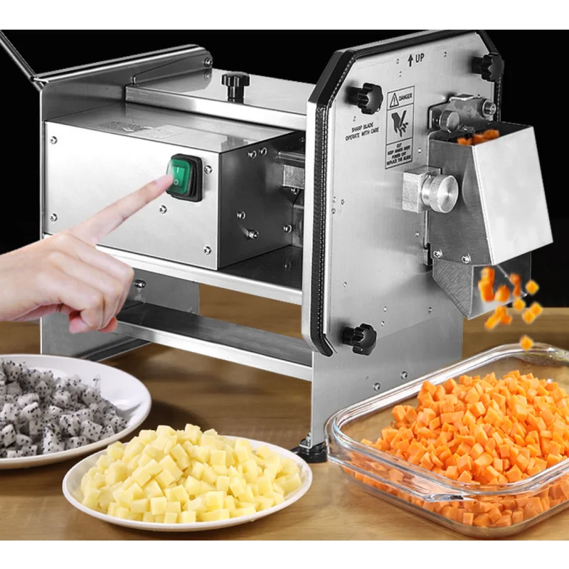 Efficient Vegetable Cutting Machines - Dual Stainless Steel