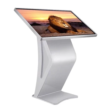 43 Inch Indoor Touch Inquiry Kiosk Lcd Display Advertising Information ...