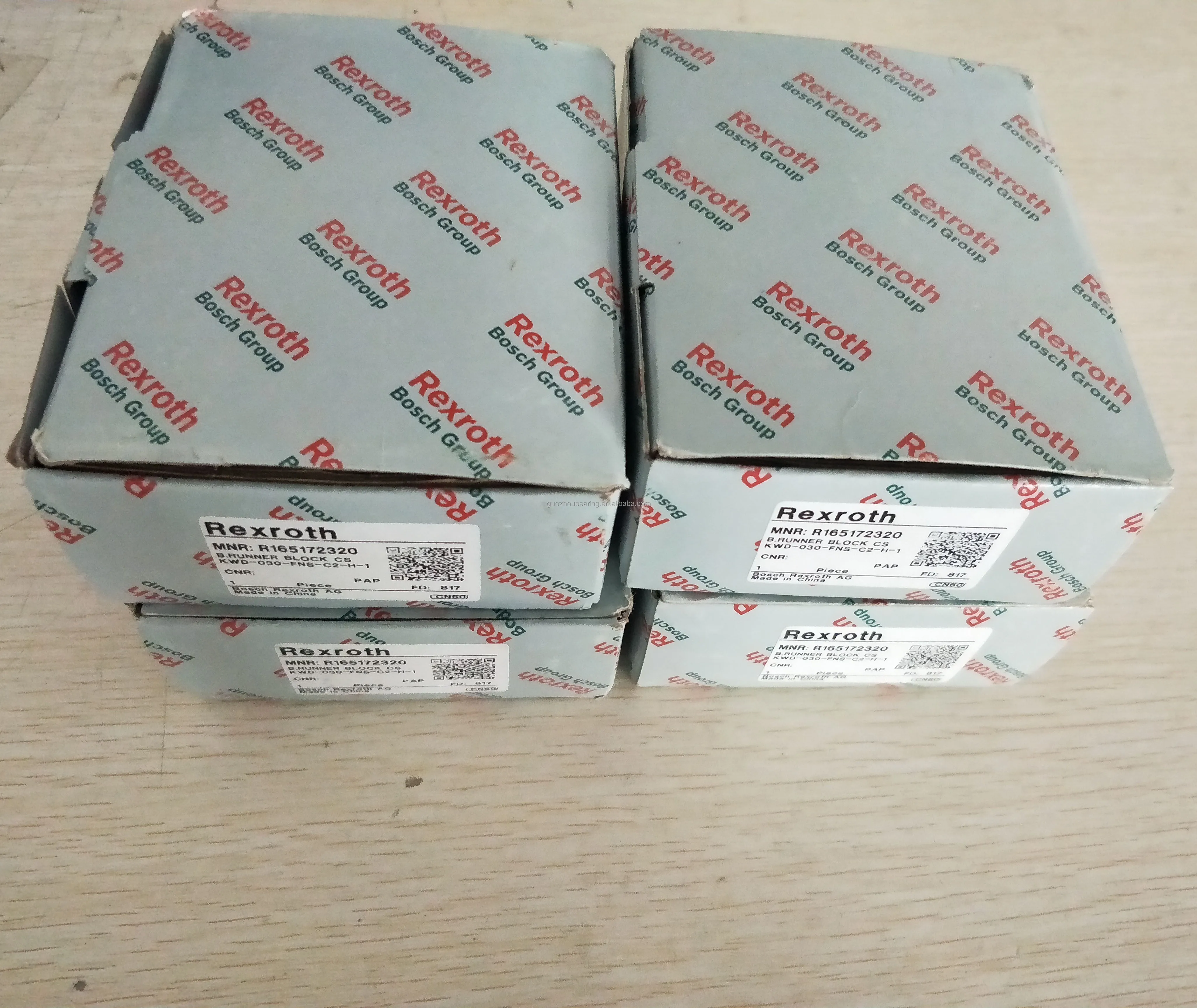 Rexroth Linear Guide Block R165172320 - High Precision CNC Parts