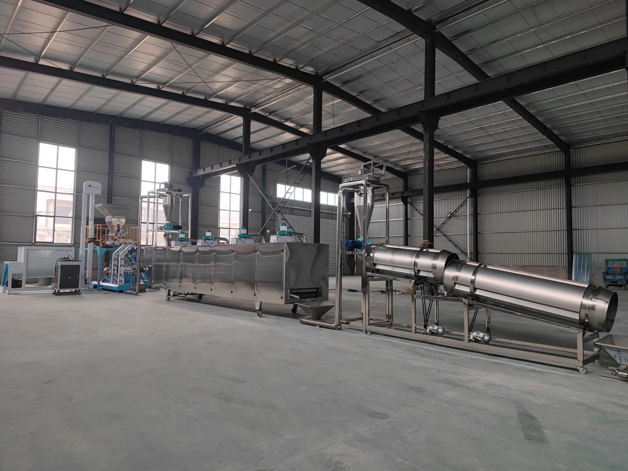 Automatic Octagonal Drum Seasoning Machine Nut Flavoring Potato Chips ...