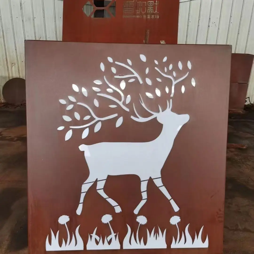 Corten Steel Garden Edging Cladding Screen Hot Sales Corten Steel Plate ...