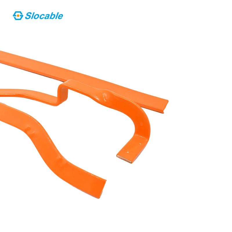 Copper Laminated Flexible Bus Bar Slocable Custom Flexible Bus Bar Flat ...