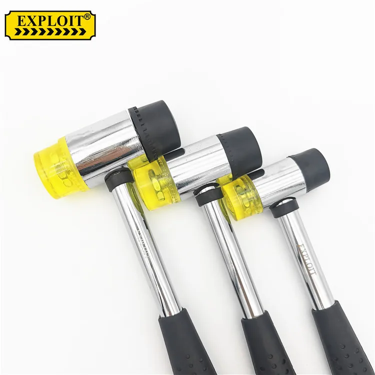 Professional Mounting Hammers Non-marring Mallets Tool 2 Way Rubber ...