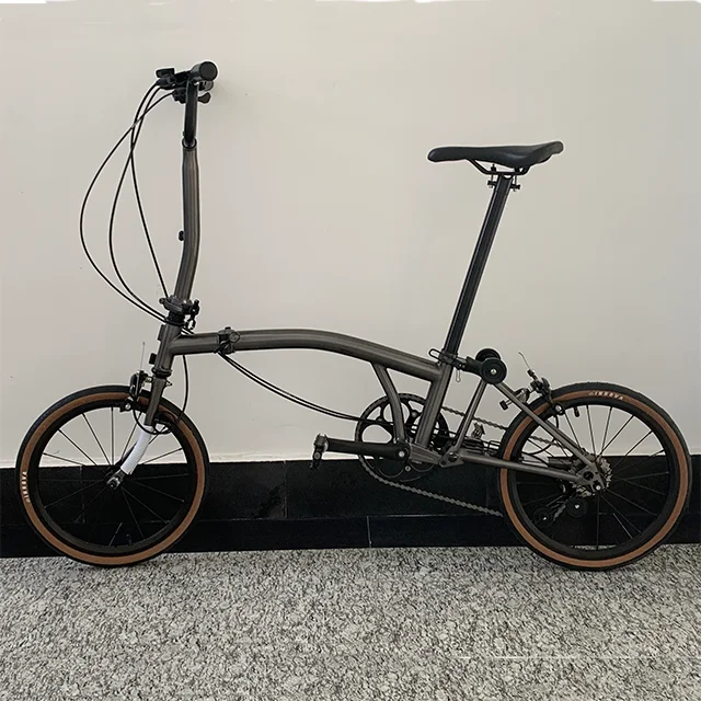 Lightweight & Portable 16 Inch Mini Folding Bike with 7 Speed Gear