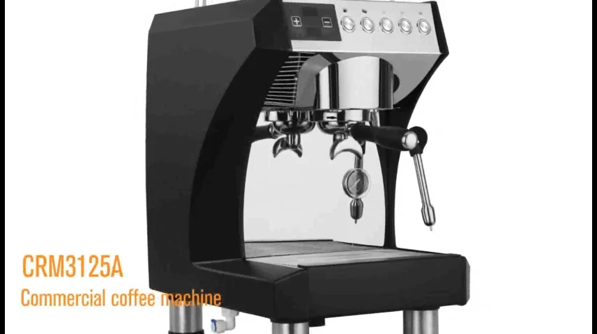 Multi Function Espresso Coffee Machine With Steam Sensor For Commercial ...