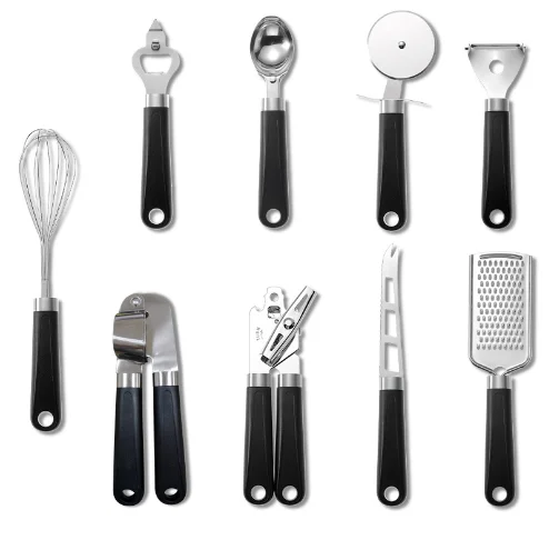 9pcs Stainless Steel Kitchen Accessories Tools Set Gadgets Paring ...