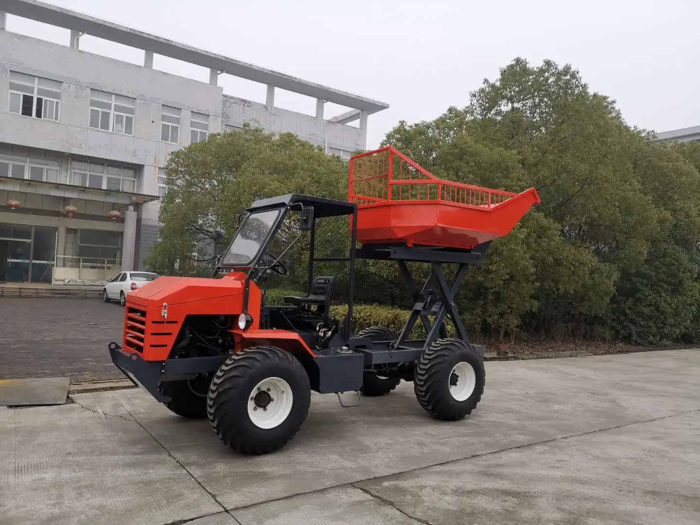 Palm Oil Fruits Transport Dump Tractor Made In China - Buy Palm Fruits ...
