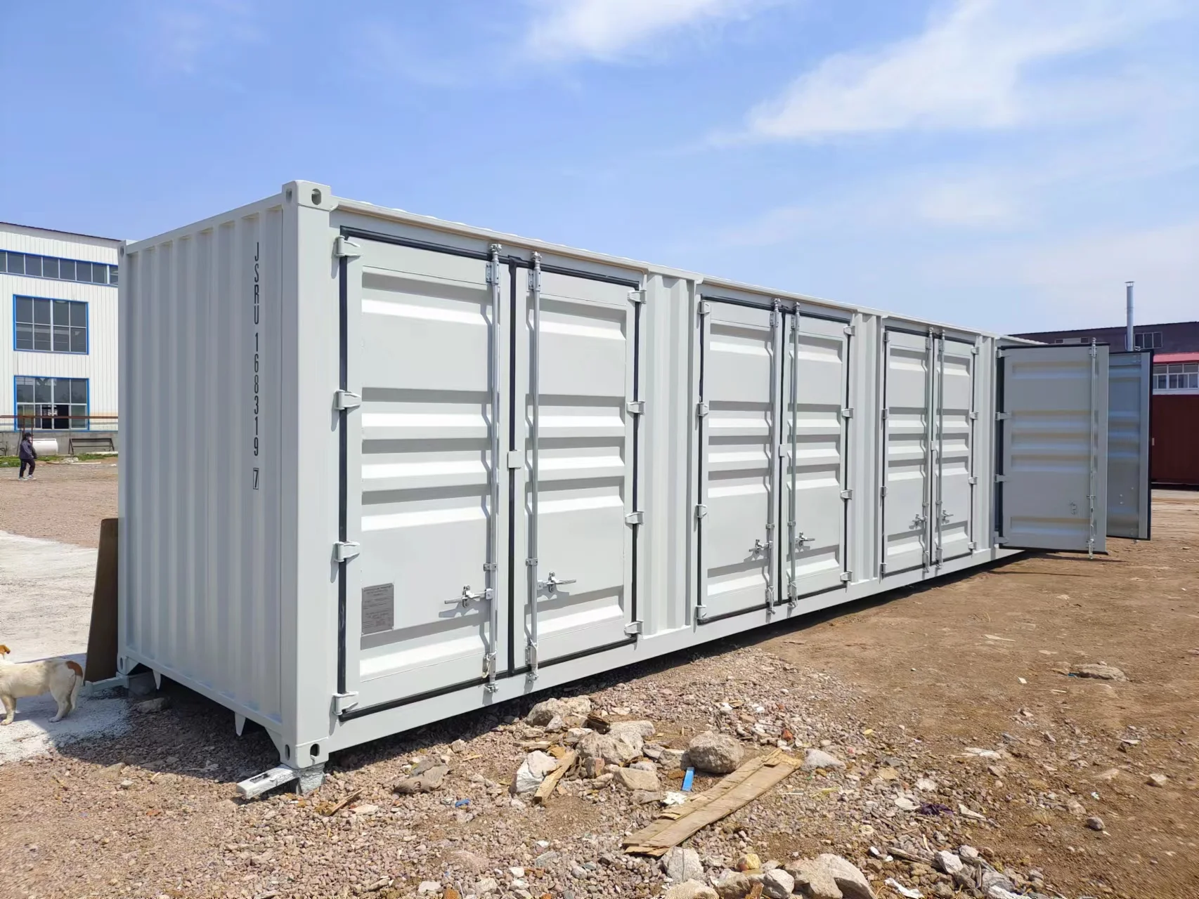 40ft New Shipping Metal Storage Container For Truck And Ship - Buy Open ...