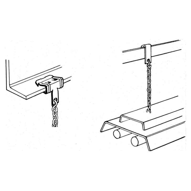 Wholesale Hammer-On Flange Clip Support Horizontal Cable Clip Hammer on ...
