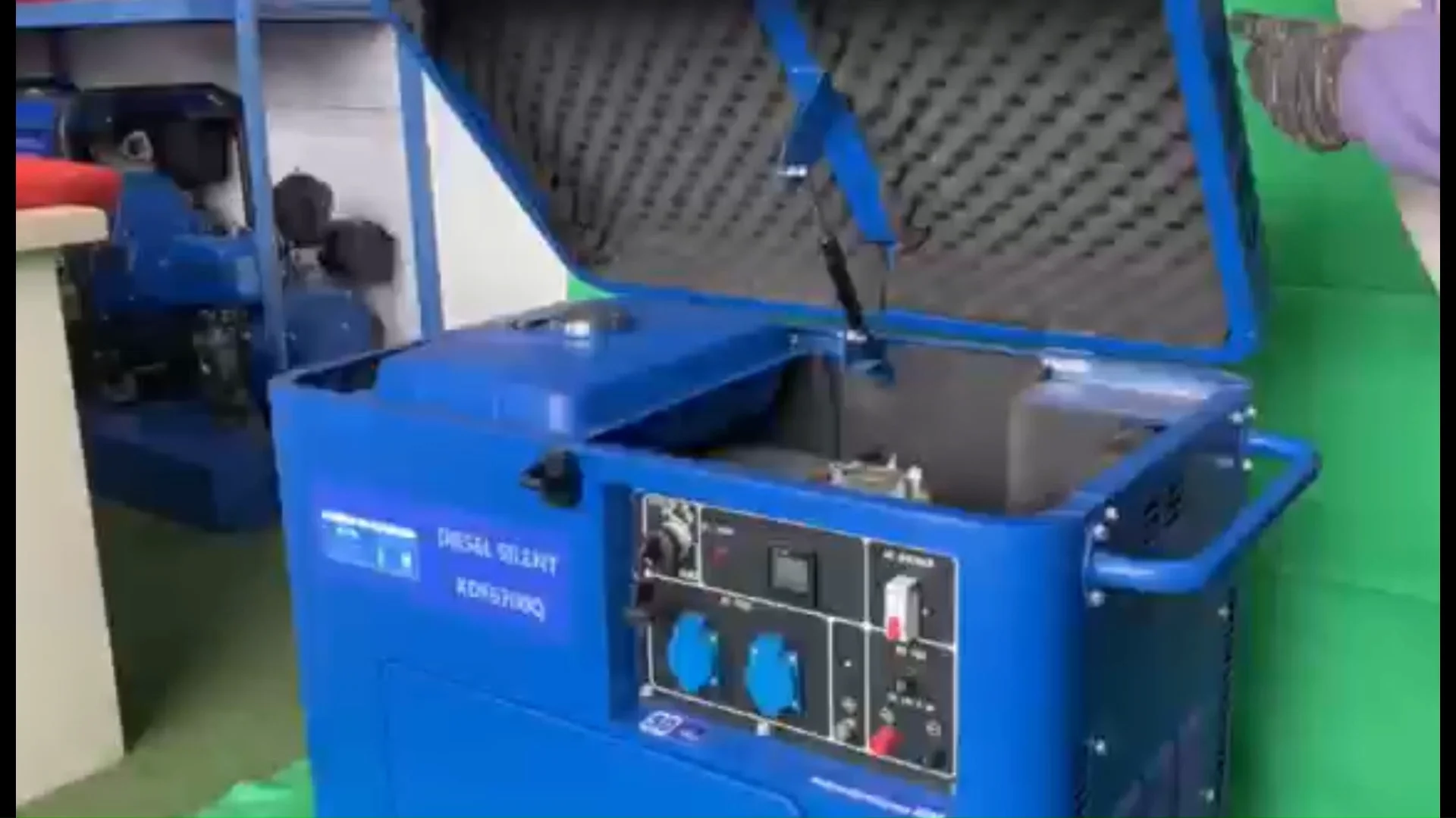 Super Silent Generator 5kw 6kw 7kw Three Phase Home Backup Generator ...