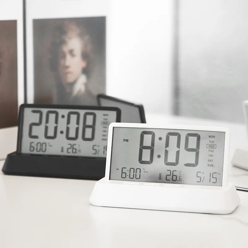 New Creative Small Fresh Alarm Clock - Simple & Transparent