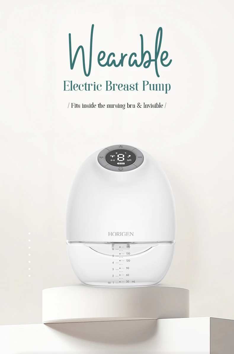 HORIGEN Wearable Breast Pump - Noiseless & App-controlled