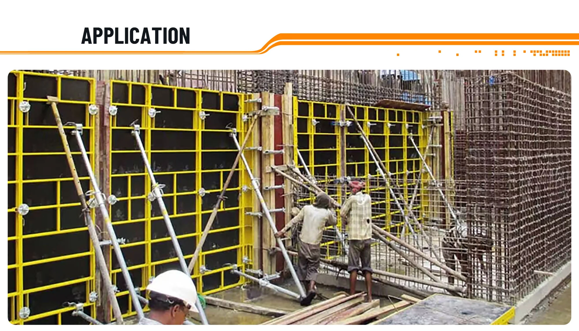 Modern Design Construction Formwork Concrete Mold Metal Framing Systems ...